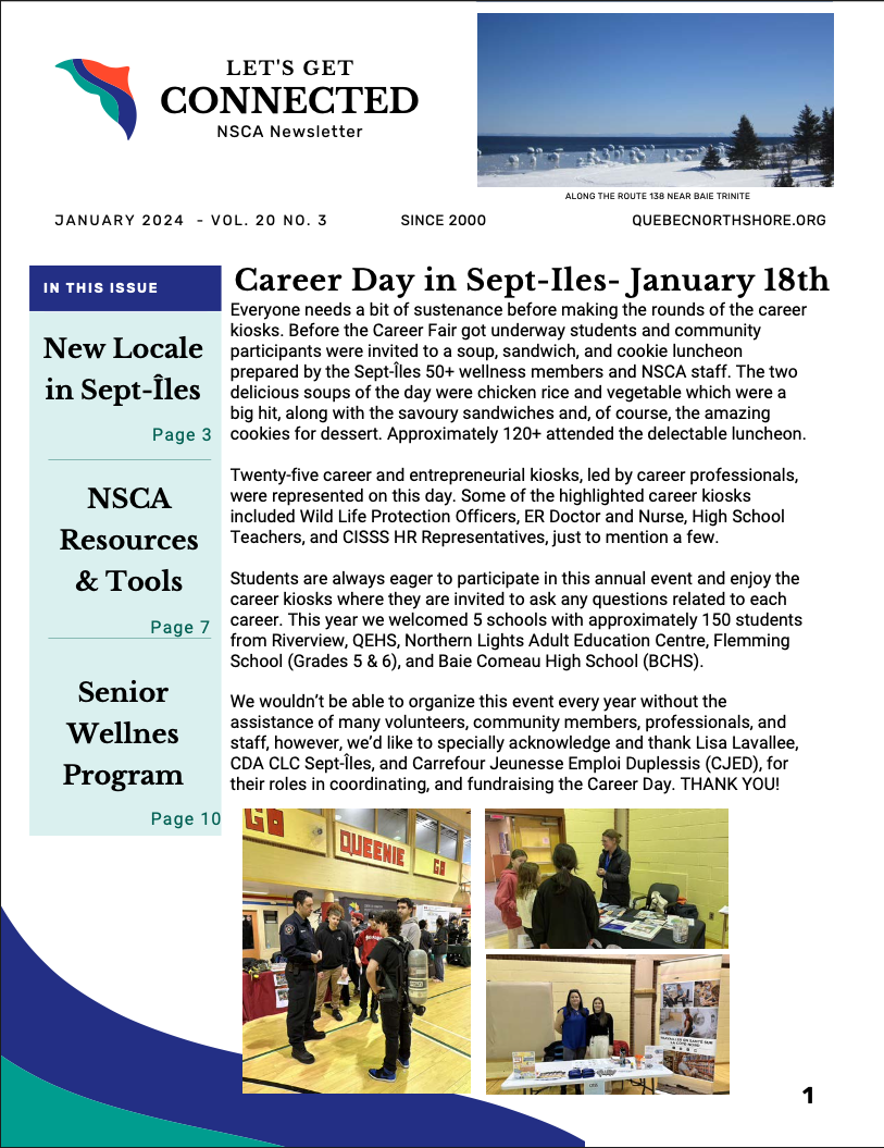 Newsletter January - 2024 - NSCA